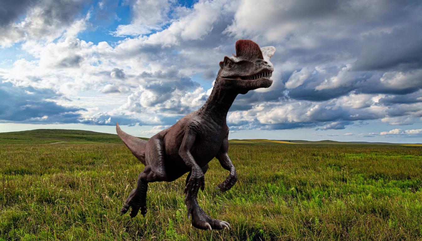 O Dilofossauro: O Dinossauro de Duas Cristas - Mente Exploradora